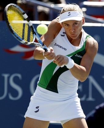 Sybille Bammer Austria Hits Backhand Return Editorial Stock Photo ...