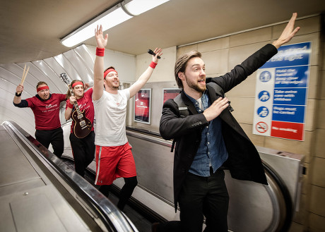 Commuters Across Capital Get Dose Morning Editorial Stock Photo - Stock ...