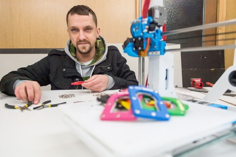 Inventor Adam Tuminski Produces His Capboom Editorial Stock Photo ...