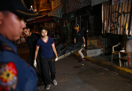 Body Suspected Filipino Drug Pusher Mark Editorial Stock Photo - Stock ...