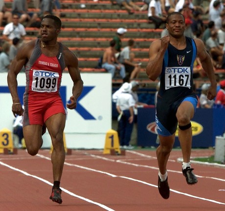 Edmonton Canada Us Sprinter Maurice Greene Editorial Stock Photo ...