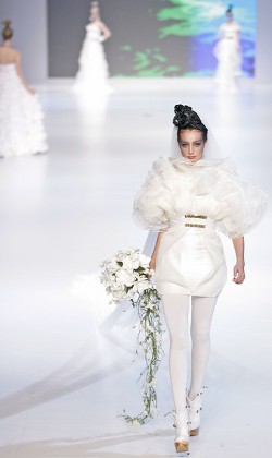 Model Presents Creation By Indonesian Designer Editorial Stock Photo ...