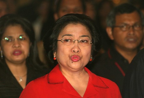 Indonesian President Megawati Sukarnoputri Who Leader Editorial Stock ...