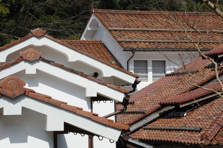 View Traditional Japanese House Rooftops Unesco Editorial Stock Photo ...