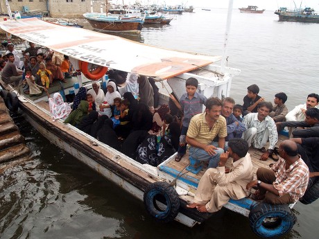 Pakistani Navy Evacuates People Baba Bhit Editorial Stock Photo - Stock ...