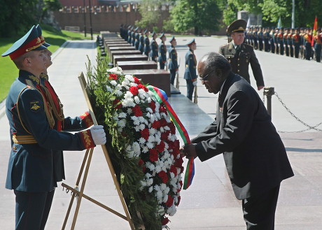 Namibian President Hifikepunye Pohamba R Attends Editorial Stock Photo ...
