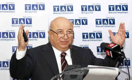 Turkish Mustafa Sani Sener Ceo Tav Editorial Stock Photo - Stock Image ...