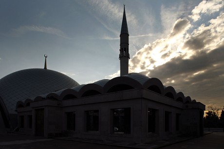 Exterior View Unfinished Sakirin Mosque Minaret Editorial Stock Photo ...