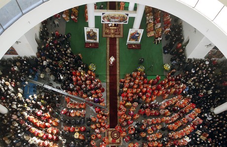 Overhead View Enthronment Ceremony Newly Elected Editorial Stock Photo ...