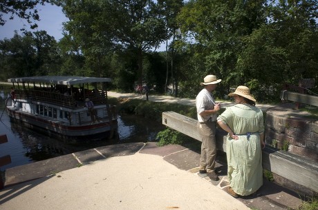 Historical Reenactors Prepare Tow Charles F Editorial Stock Photo ...