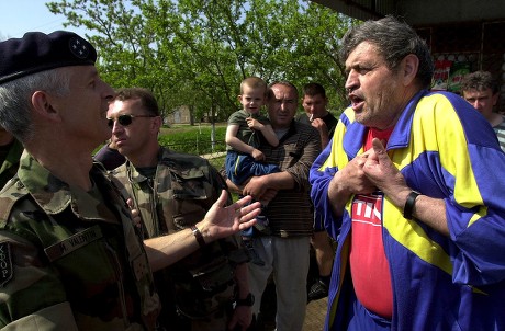 Plemetin Kosovo Yugoslavia Kfor Commander French Editorial Stock Photo ...