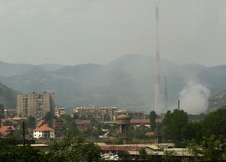Mitrovica Kosovo Yugoslavia Mitrovica Largest City Editorial Stock ...