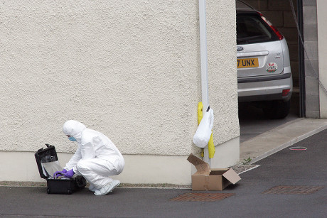 Police Forensics Team Psni Police Service Editorial Stock Photo - Stock ...