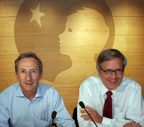 Ceo Group Danone Franck Riboud R Editorial Stock Photo - Stock Image ...