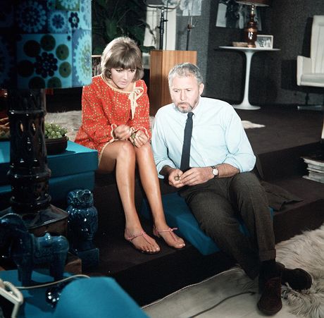 Strange Report Anneke Wills Anthony Quayle Editorial Stock Photo ...