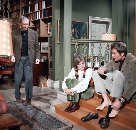 Strange Report Anthony Quayle Anneke Wills Editorial Stock Photo ...