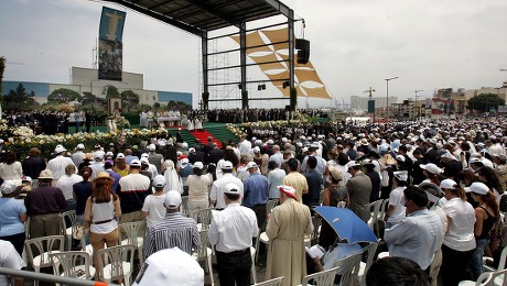Lebanese Christians Attend Mass During Beatification Editorial Stock ...