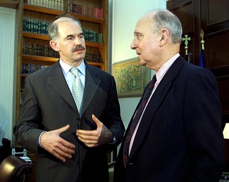 Athens Greece Greek Foreign Minister George Editorial Stock Photo ...