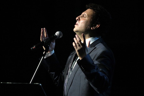 Egyptian Singer Hani Shaker Performs During Editorial Stock Photo ...