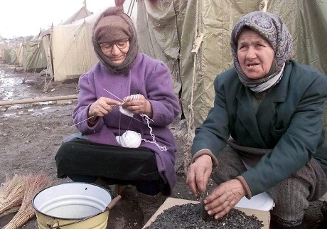 Karabulak Ingushetia Russian Federation Chechen Elderly Editorial Stock ...