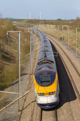 Eurostar Siemens E320 Train Editorial Stock Photo - Stock Image ...