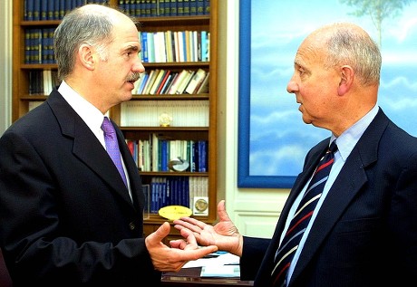 Athens Greece Greek Foreign Minister George Editorial Stock Photo ...