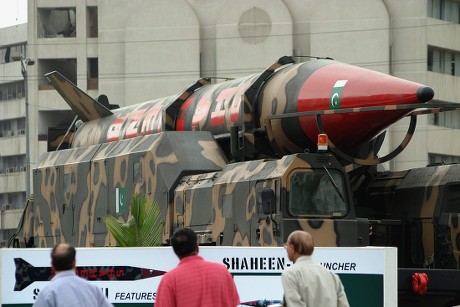 Pakistani Missile Shaheen Ii On Display Editorial Stock Photo - Stock ...