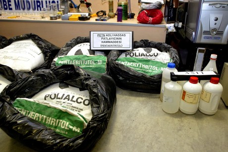 Basic Material Explosive Petn Called Pentaeritritol Editorial Stock ...