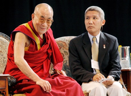 Tibets Spiritual Leader Dalai Lama L Editorial Stock Photo - Stock ...