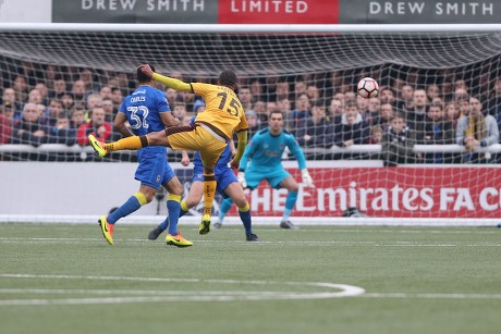 Sutton United Craig Eastmond 15 Shoots Editorial Stock Photo - Stock ...