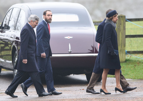 Michael Middleton James Middleton Carole Middleton Editorial Stock ...