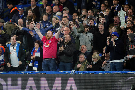 Peterborough Fans Celebrate Their Opening Goal Editorial Stock Photo ...