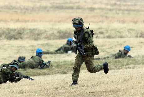 Members Japanese Ground Self Defense Forces Editorial Stock Photo ...