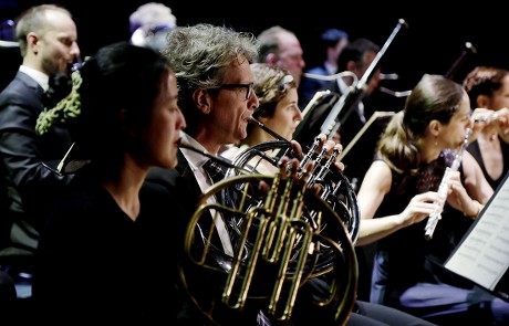 French Orchestra Les Siecles Under Direction Editorial Stock Photo ...