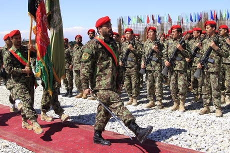 Afghan Soldiers Participate Bagram Prison Handover Editorial Stock ...