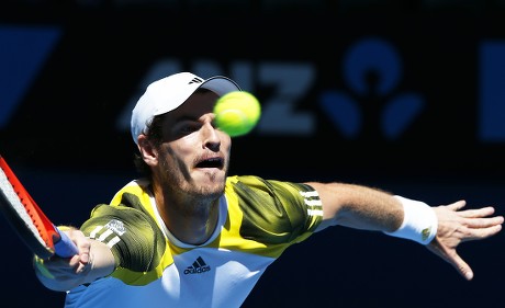 Andy Murray Great Britain Hits Forehand Editorial Stock Photo - Stock ...