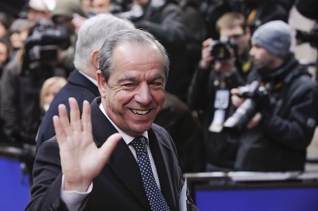 Maltese Prime Minister Lawrence Gonzi Arrives Editorial Stock Photo ...