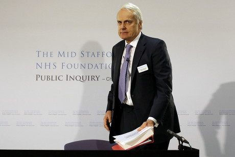 Robert Francis Qc Chair Mid Staffordshire Editorial Stock Photo - Stock ...