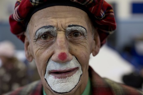 Clown Poses Ahead Service Holy Trinity Editorial Stock Photo - Stock ...