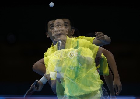 Hong Kongs Tang Peng Competes Against Editorial Stock Photo - Stock ...