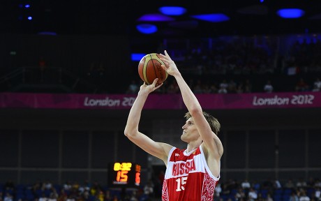 Russia Player Andrei Kirilenko Takes Shot Editorial Stock Photo - Stock ...