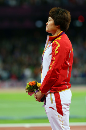 Yanfeng Li China Her Bronze Medal Editorial Stock Photo - Stock Image ...