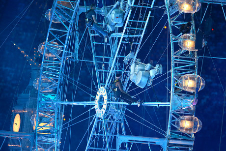 Performers During Closing Ceremony London 2012 Editorial Stock Photo ...