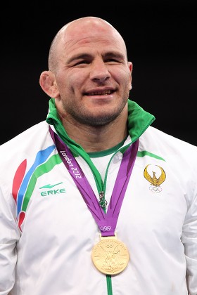 Gold Medalist Artur Taymazov Uzbekistan Poses Editorial Stock Photo ...