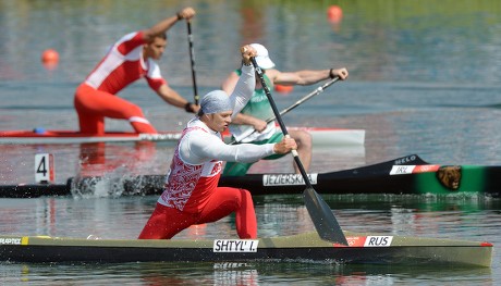 Russias Ivan Shtyl Competes Mens Canoe Editorial Stock Photo - Stock ...