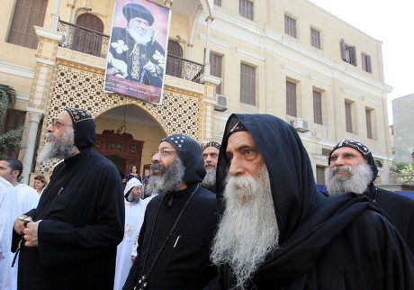 Candidates Leading Coptic Church Lr Bishop Editorial Stock Photo ...
