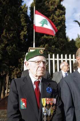 French United Nations Peacekeepers Stand Attention Editorial Stock ...