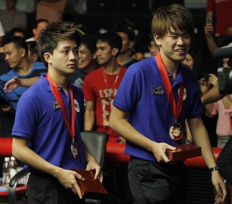 Bronze Medalists Han En Hsu L Editorial Stock Photo - Stock Image ...