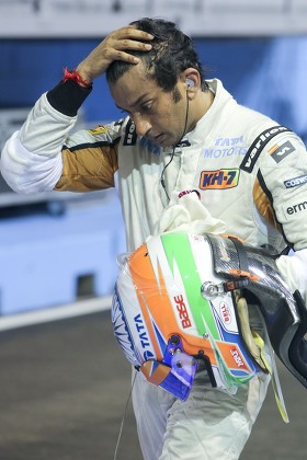 Indian Formula One Driver Narain Karthikeyan Editorial Stock Photo ...