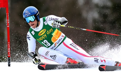 Benjamin Raich Austria Action During First Editorial Stock Photo ...